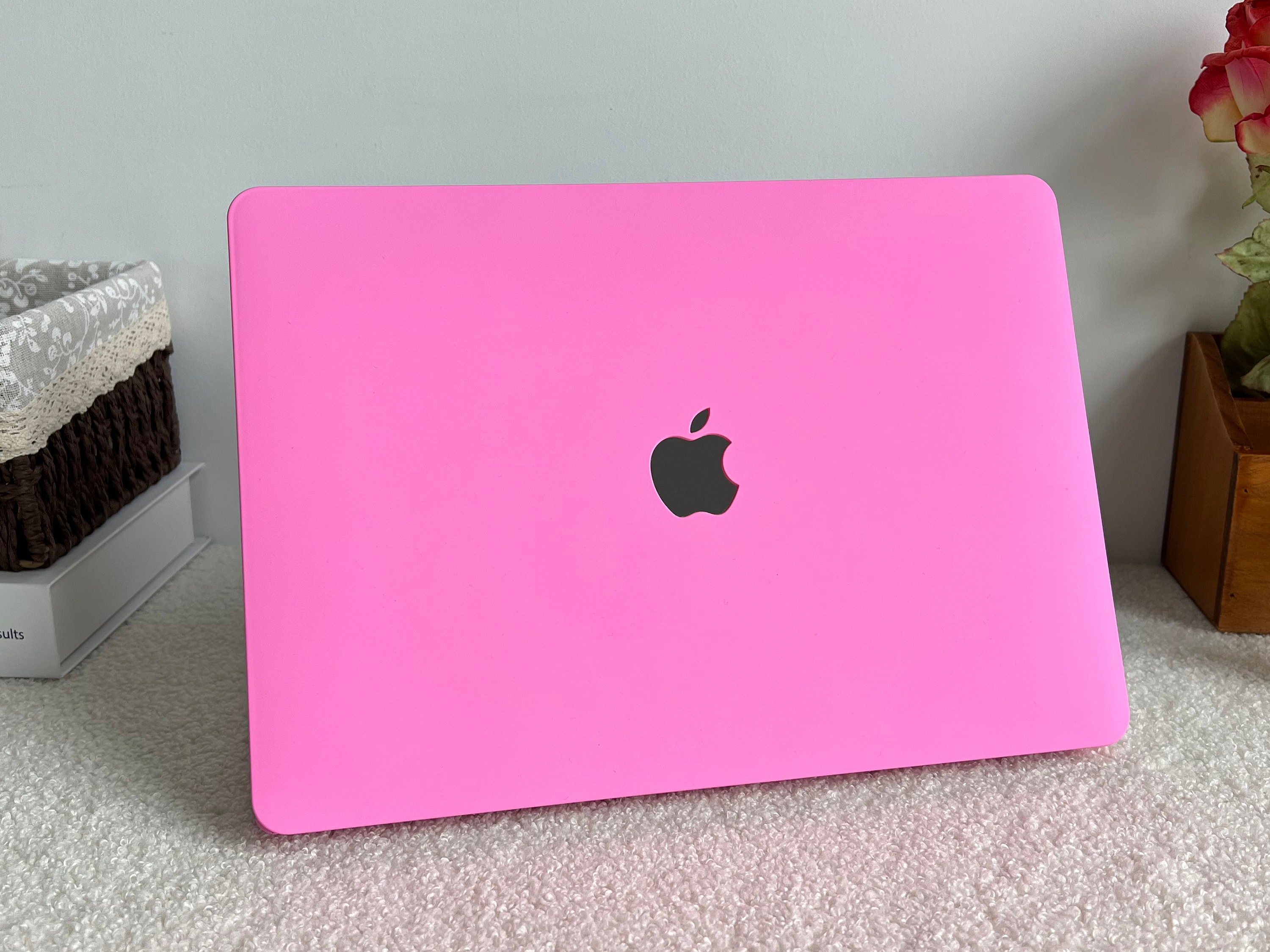 Pink Apple Laptop