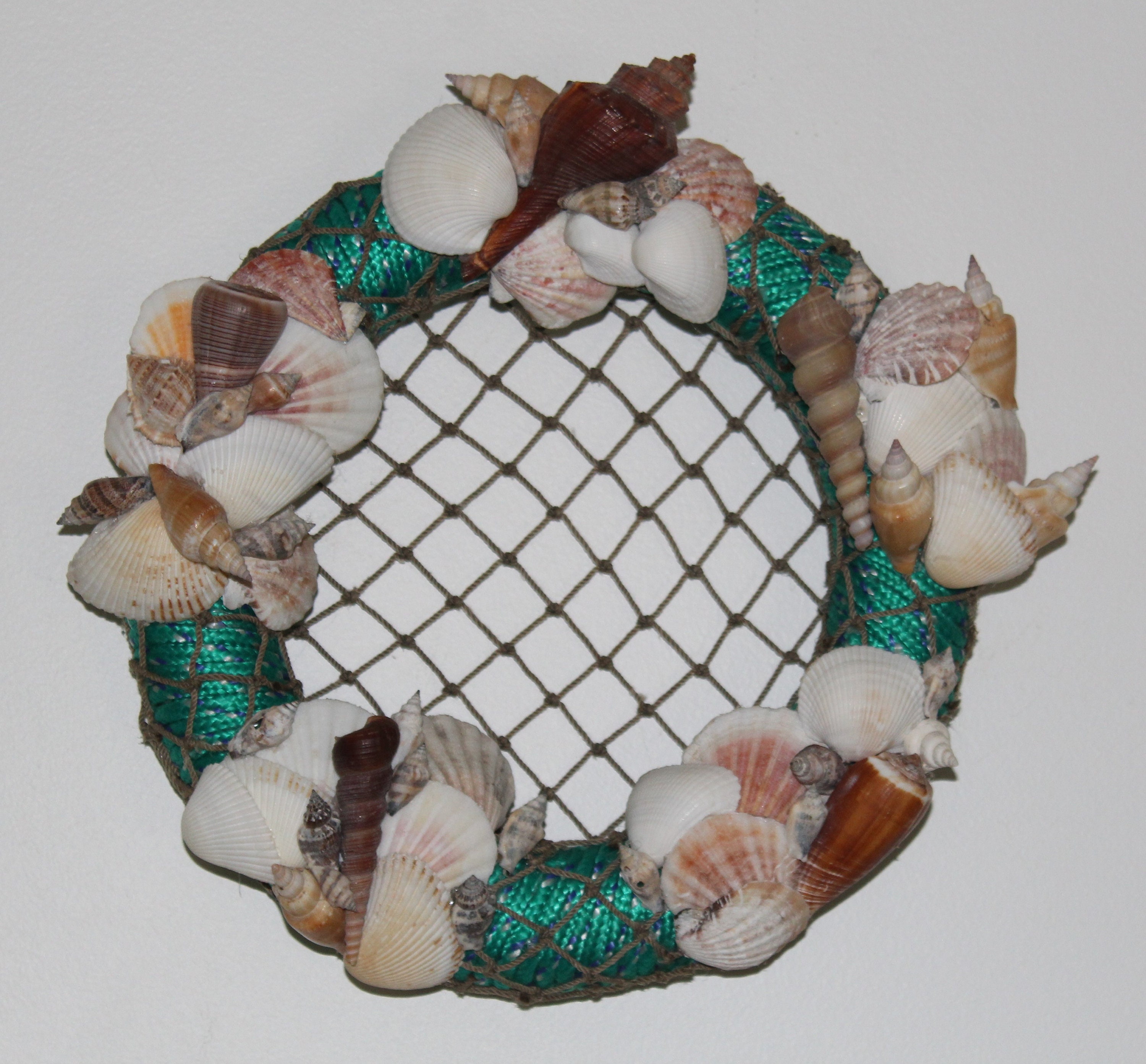 Teal Rope Shell Wreath - Etsy