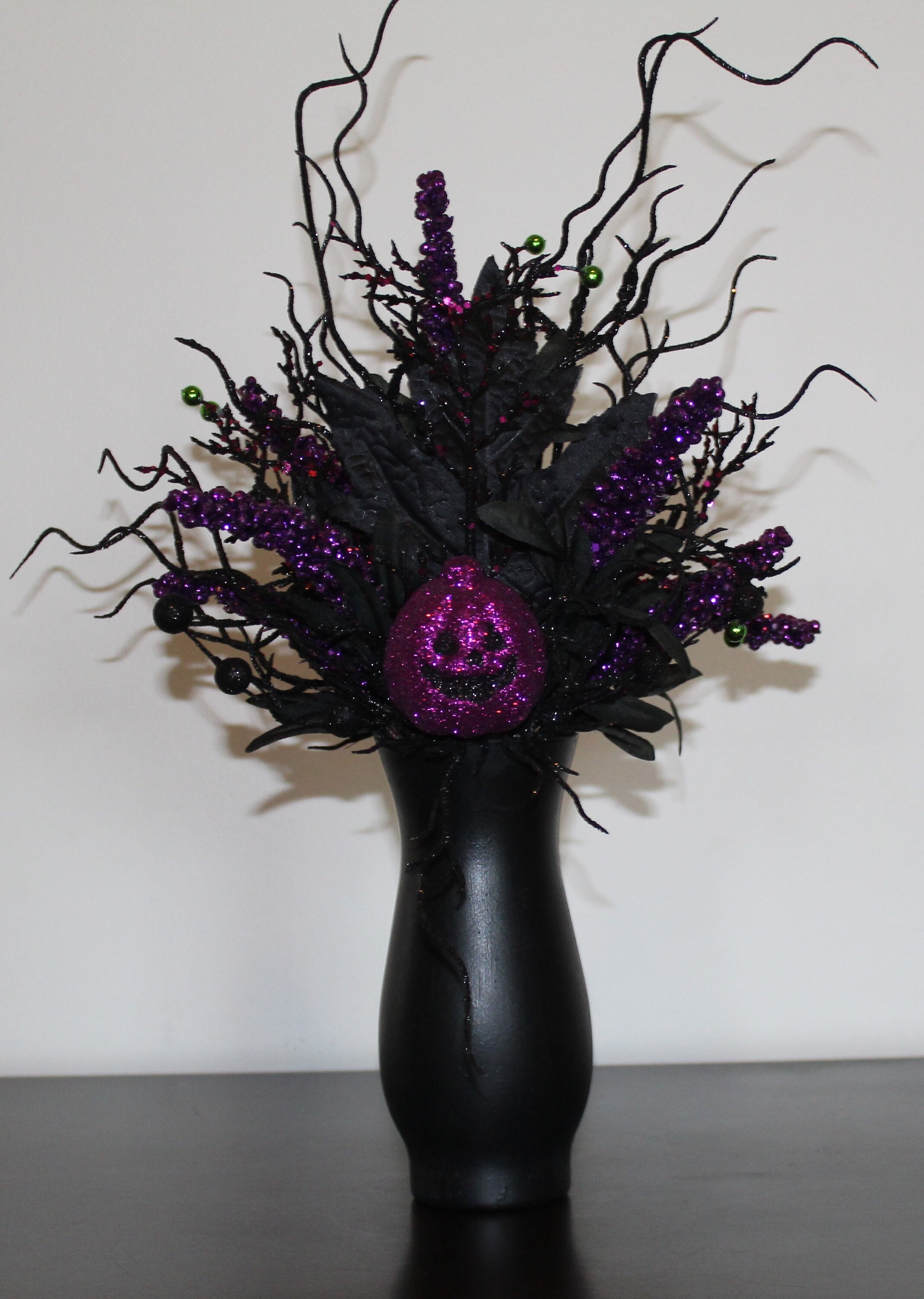 Purple Pumpkin Halloween Vase - Etsy