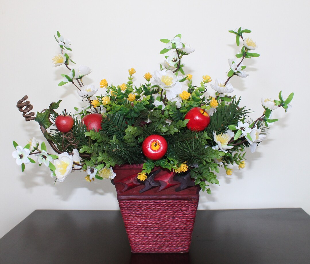Apple Blossom Centerpiece for Any Table in Your Home to Accent Your ...