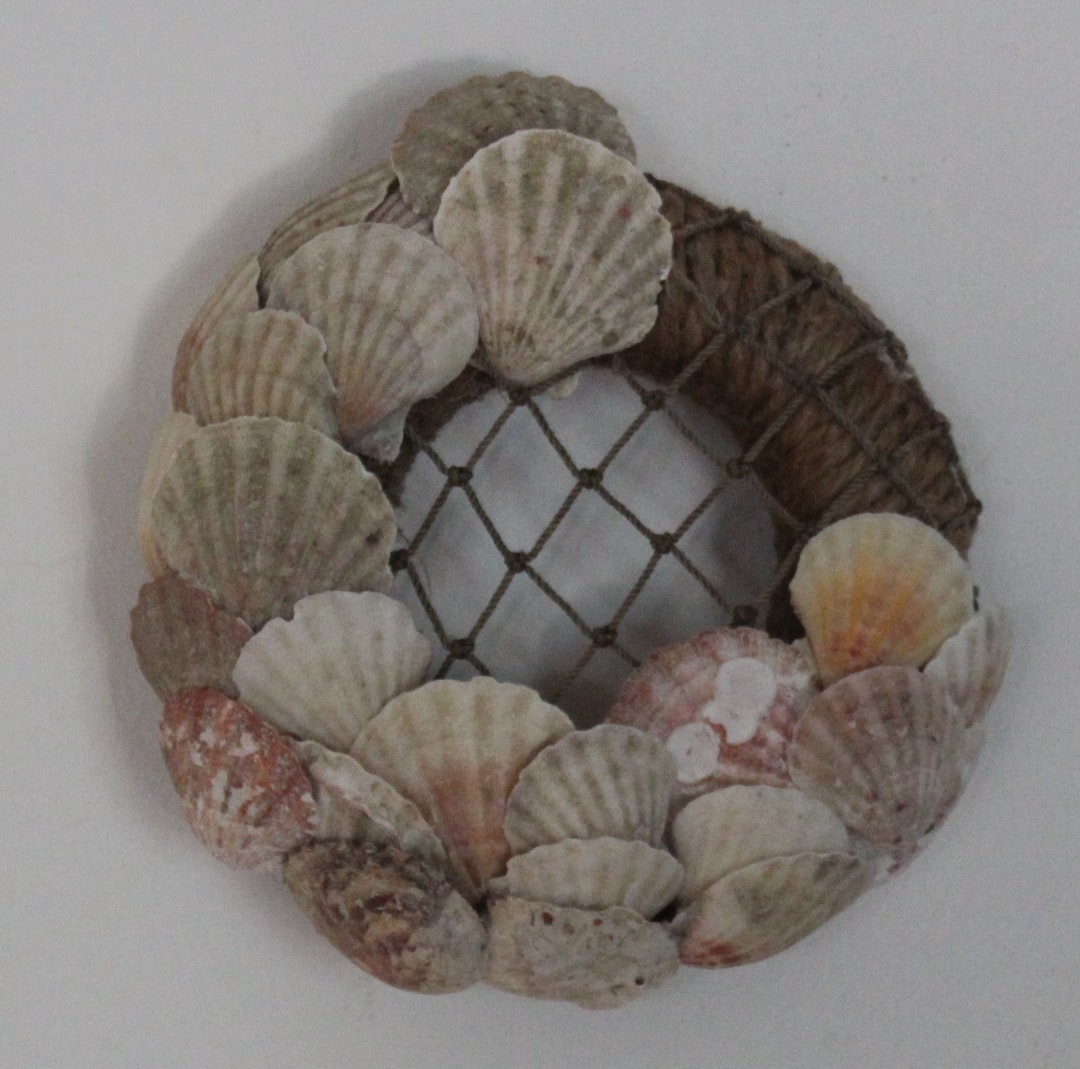 Jute Shell Wreath - Etsy