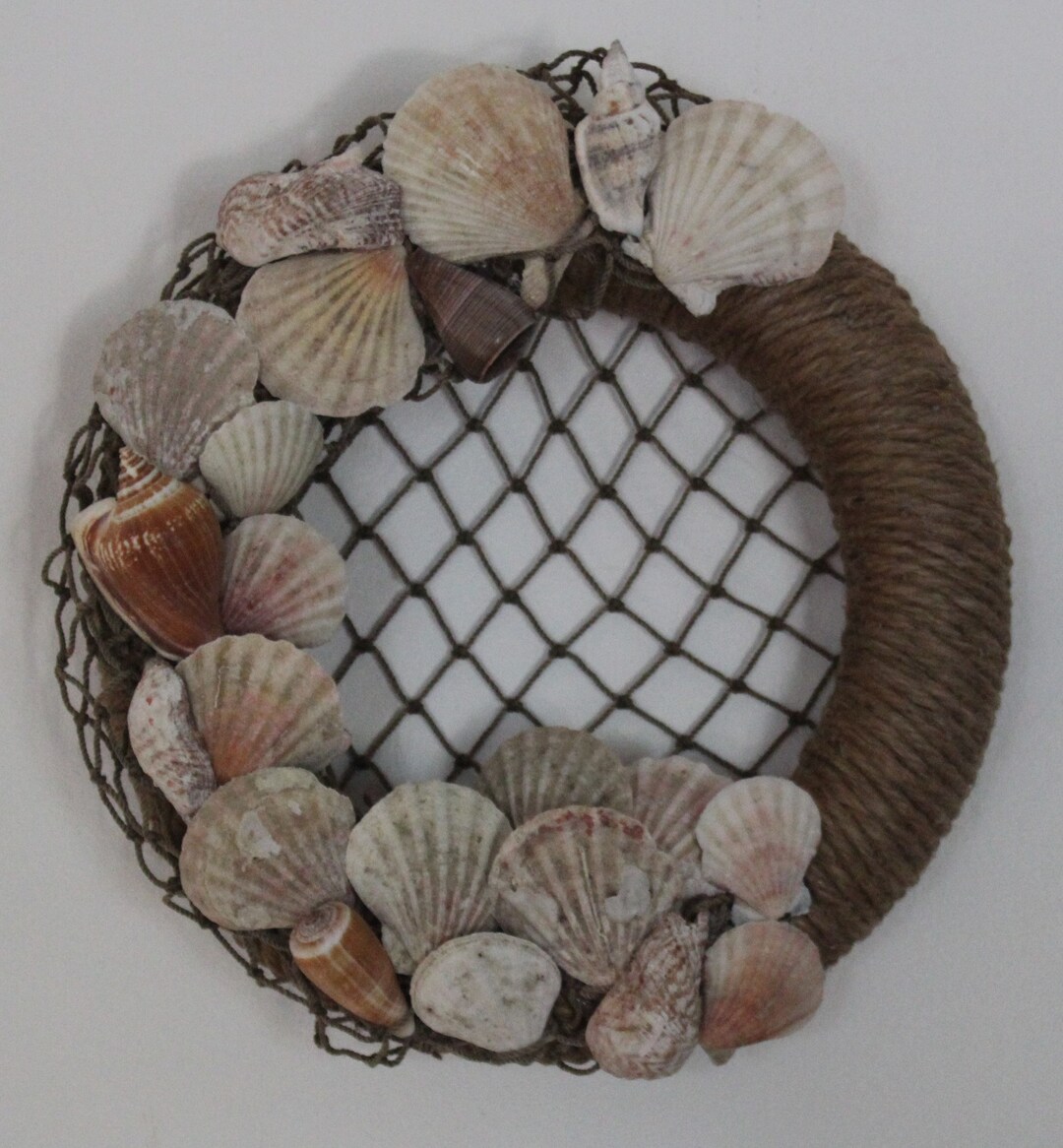 Jute Shell Wreath - Etsy