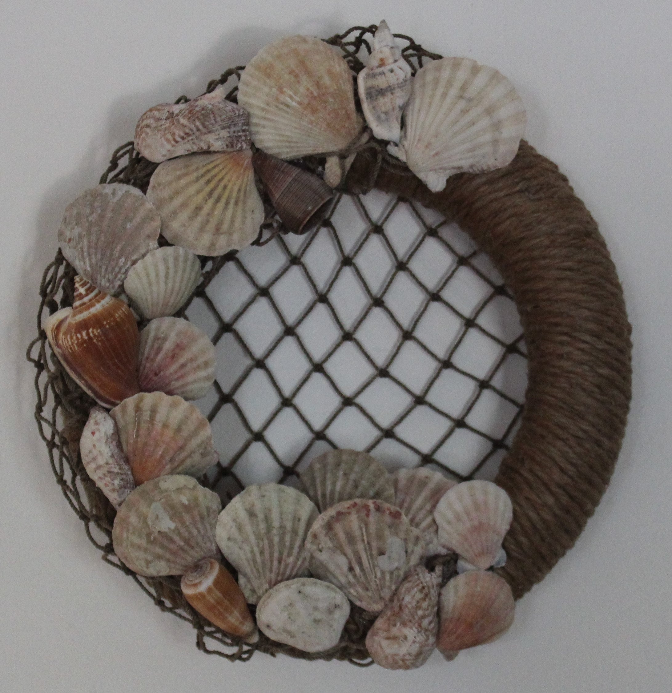 Jute Shell Wreath - Etsy