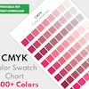 Printer Purge Sheet: CMYK RGB Sublimation (digital Download) - Etsy