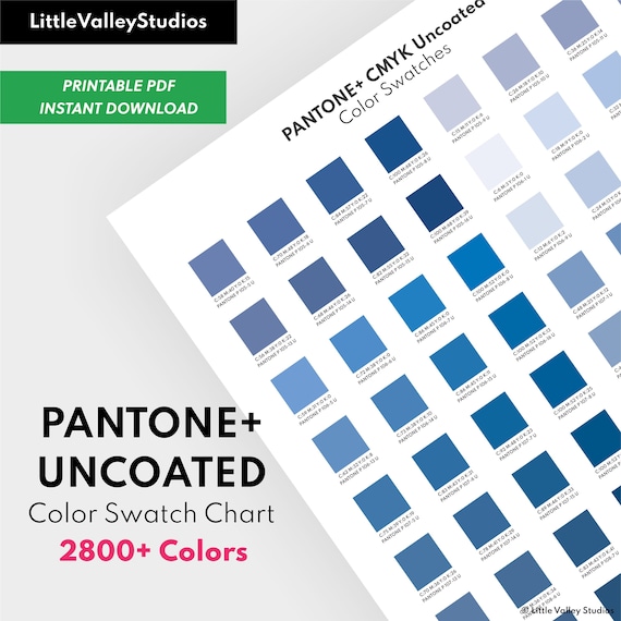 Pms Color Chart Blue