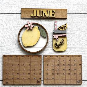 June 2024 Calendar Insert for Our Interchangeable Base - DIY Wood ...