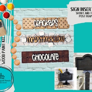 S'more DIY Wood Sign Add on Street Signs Wood Kit - Etsy