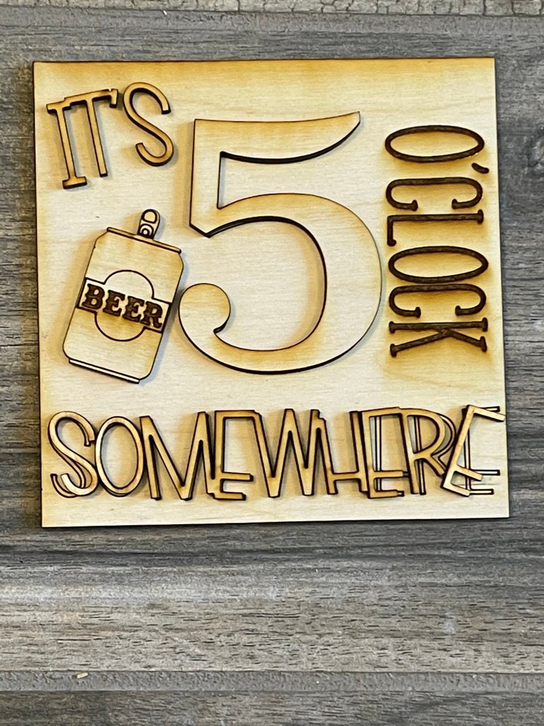 Tiered Tray Beer DIY Leaning Ladder Insert Kit - Etsy