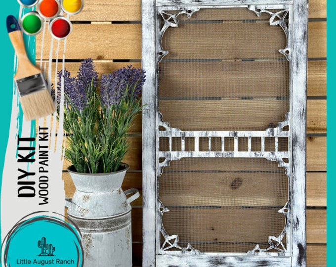 Screen Door Decor DIY Wood Blanks for Painting and Crafting - Etsy