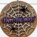 Halloween Spider Web Door Hanger - DIY Paint Kit Wood Blank Set for ...