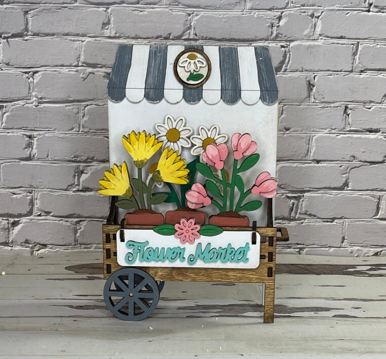 Flower Market Insert DIY inserts for Interchangeable Inserts - Etsy