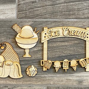Ice Cream Stand Insert DIY - Inserts for Interchangeable Inserts ...
