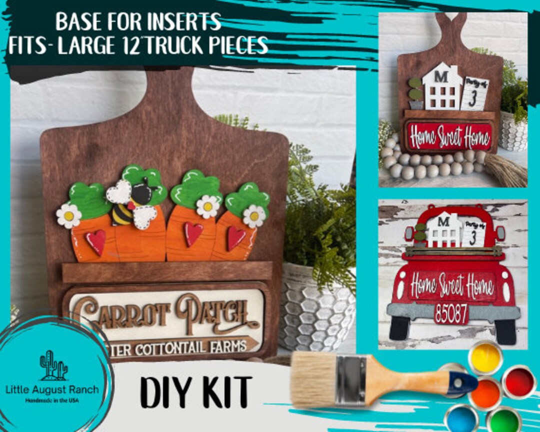 Breadboard Interchangeable Truck - Kitchen Interchangeable Pieces - Etsy