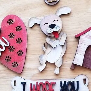 Dog Insert DIY - Pet Inserts for Interchangeable Inserts - Tiered Tray ...