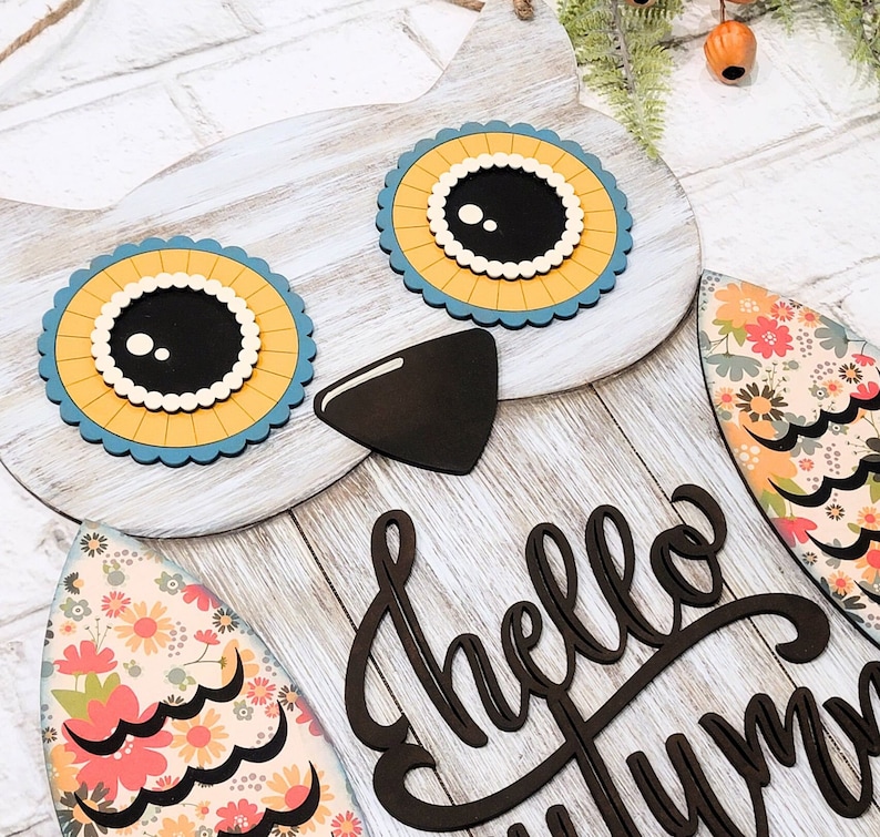 Owl Hanger - DIY Wood Blanks for Painting and Crafting - Etsy