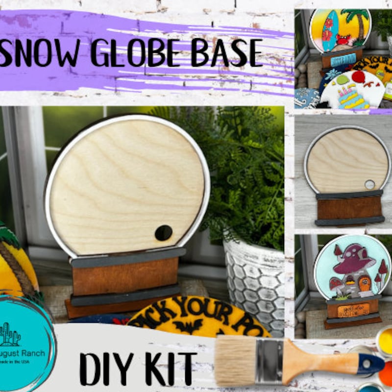 Painted Globe - Etsy