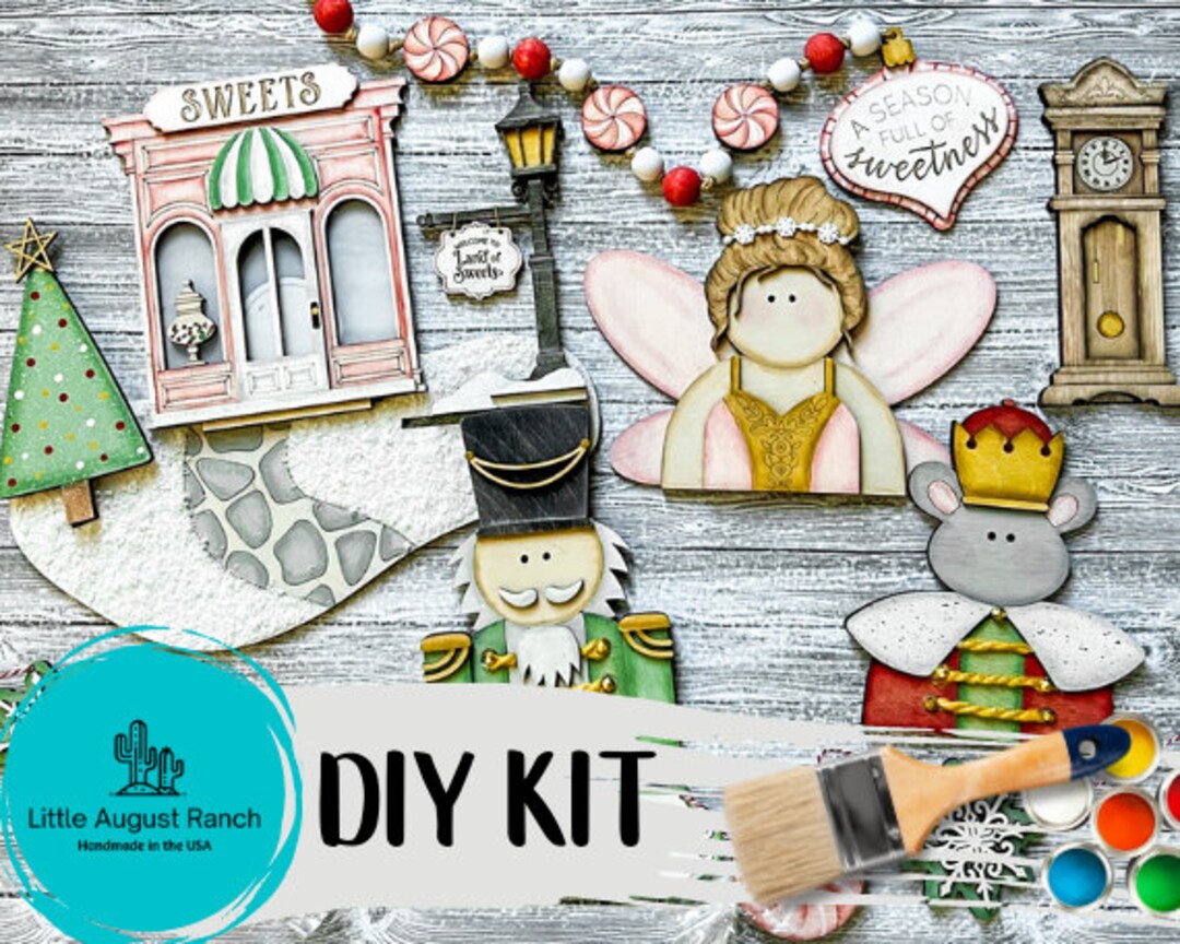 DIY Nutcracker Tiered Tray - Sugarplum Christmas Tier Tray Bundle ...