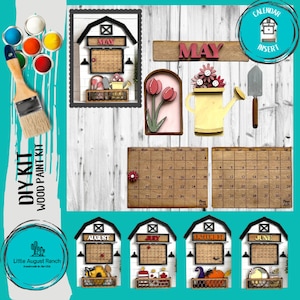 May 2024 Calendar Insert for Our Interchangeable Base - DIY Wood Blanks ...