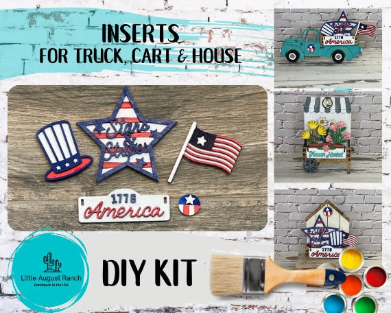 4th of July Insert DIY inserts for Interchangeable Inserts | Etsy