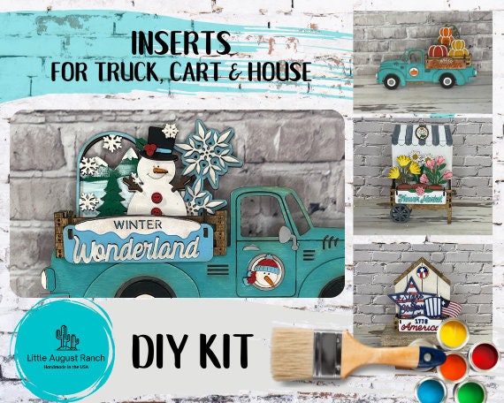 Snowman Insert DIY Winter Inserts for Interchangeable - Etsy