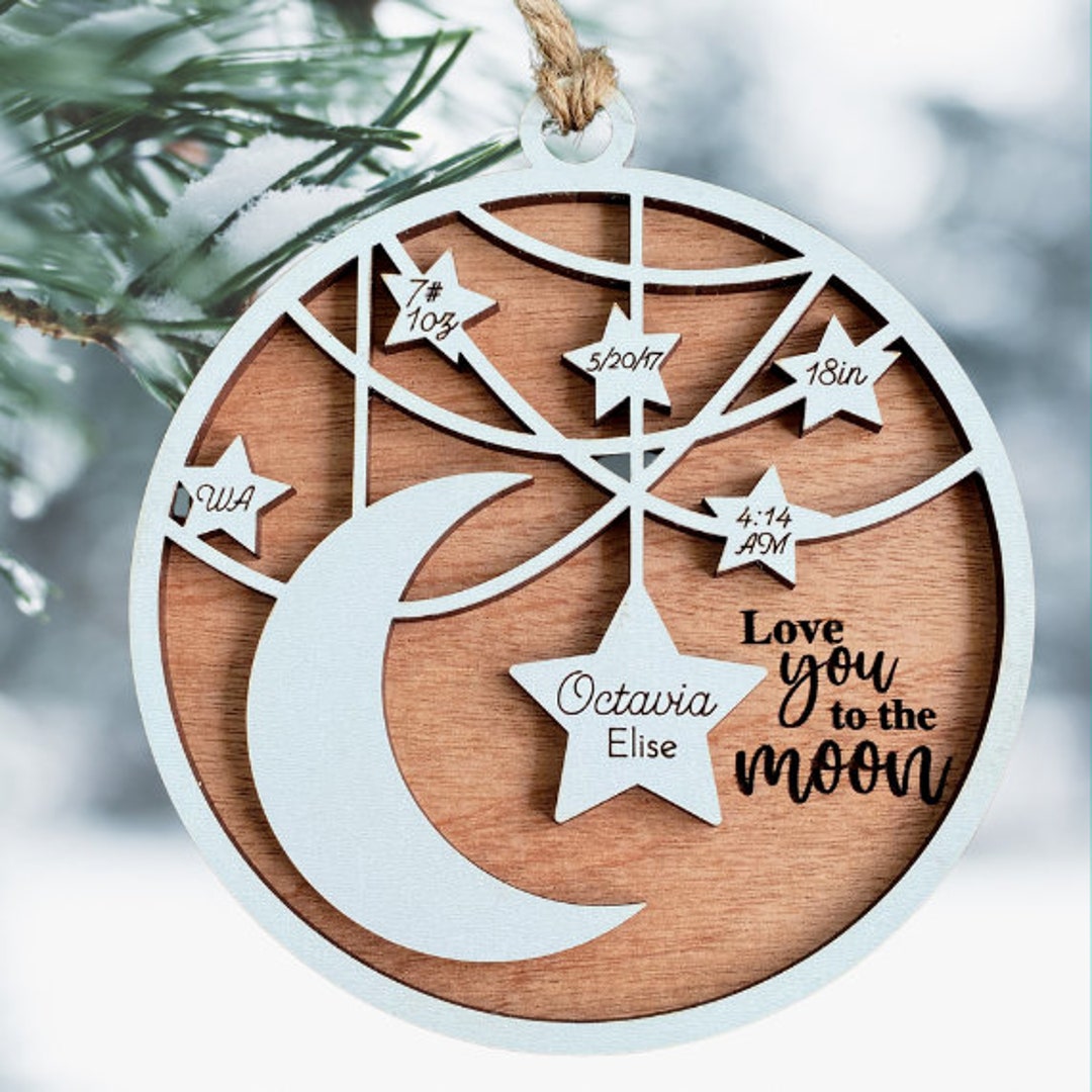 Baby's First Christmas 2023 - Handmade Keepsake Ornament - Etsy