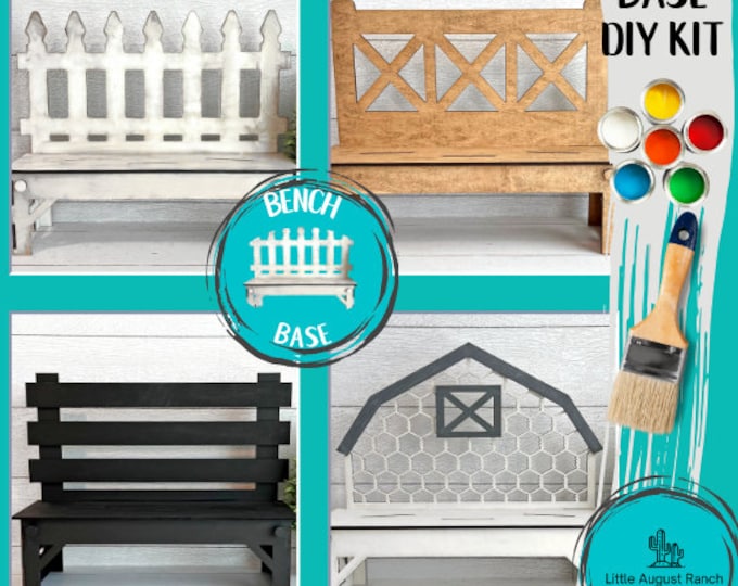 Bench Interchangeable Shelf Piece for Holding Decor Pieces Decor for ...