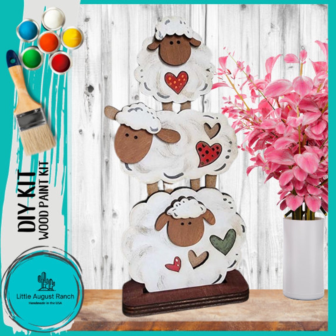 Sheep Stacker - Wood Blanks to Paint and Craft - Etsy