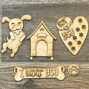 Dog Insert DIY - Pet Inserts for Interchangeable Inserts - Tiered Tray ...