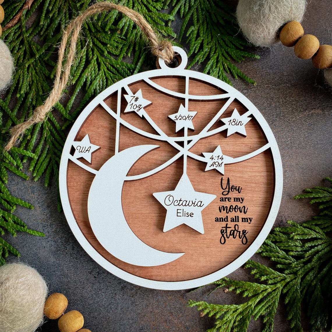 Baby's First Christmas 2023 - Handmade Keepsake Ornament - Etsy