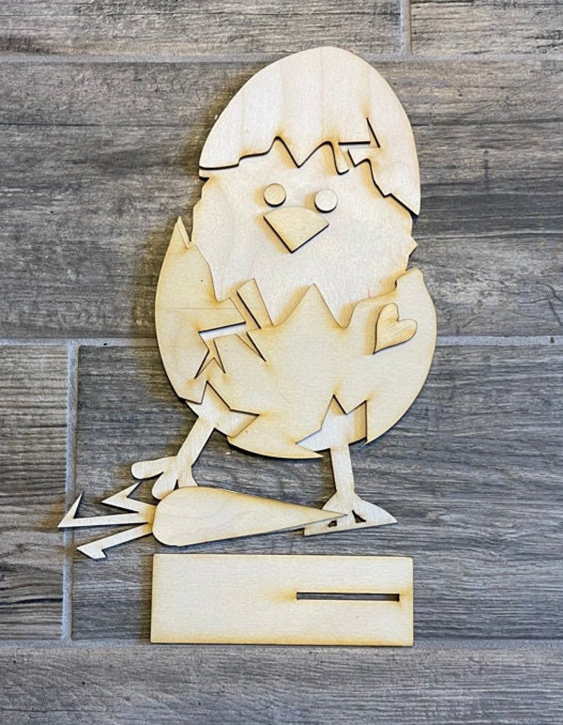 DIY Easter Decor - Baby Easter Chick - Baby Easter Bunny - Hatching Egg ...