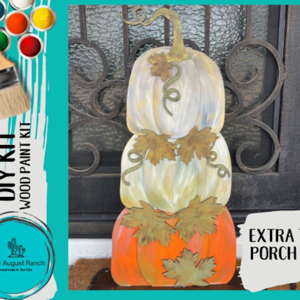 Stacked Pumpkins - Etsy