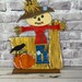 Scarecrow DIY Wood Kit- Fall Decor - Scarecrow Tiered Tray Decor ...