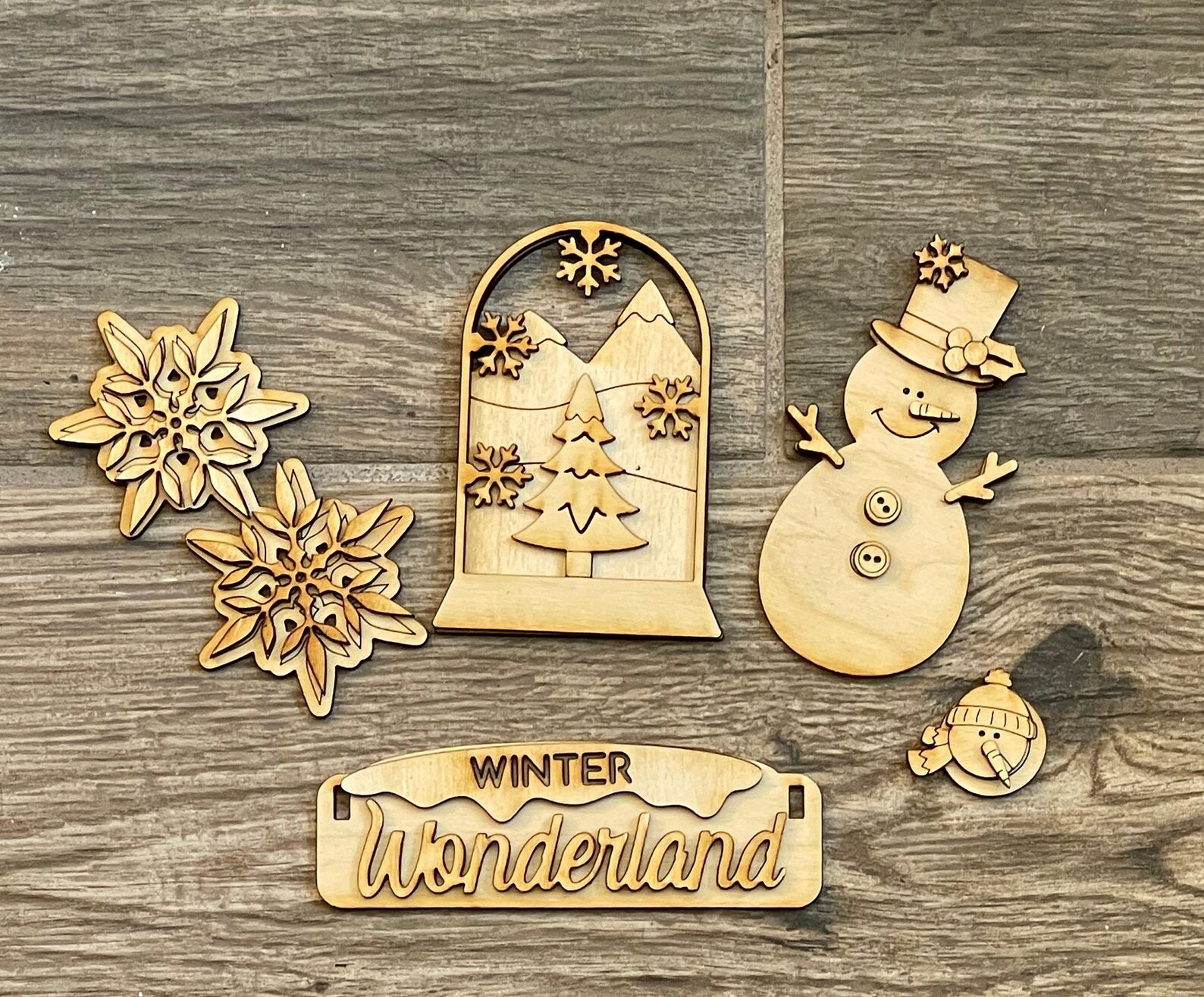 Snowman Insert DIY - Winter Inserts for Interchangeable Inserts ...