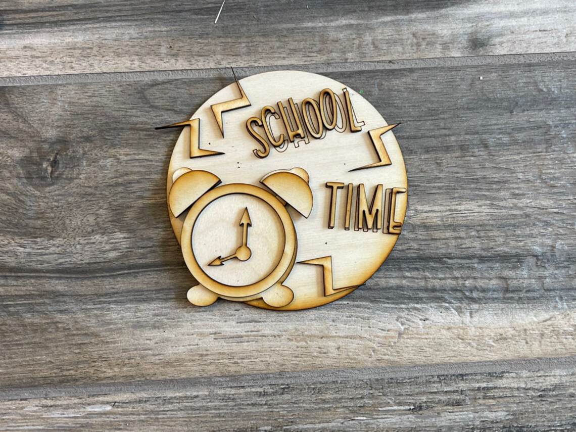 School Tiered Tray Decor Bundle DIY Back to School Time For | Etsy