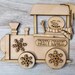 Winter Train Set - Wood Blanks for Crafting and Painting - Etsy