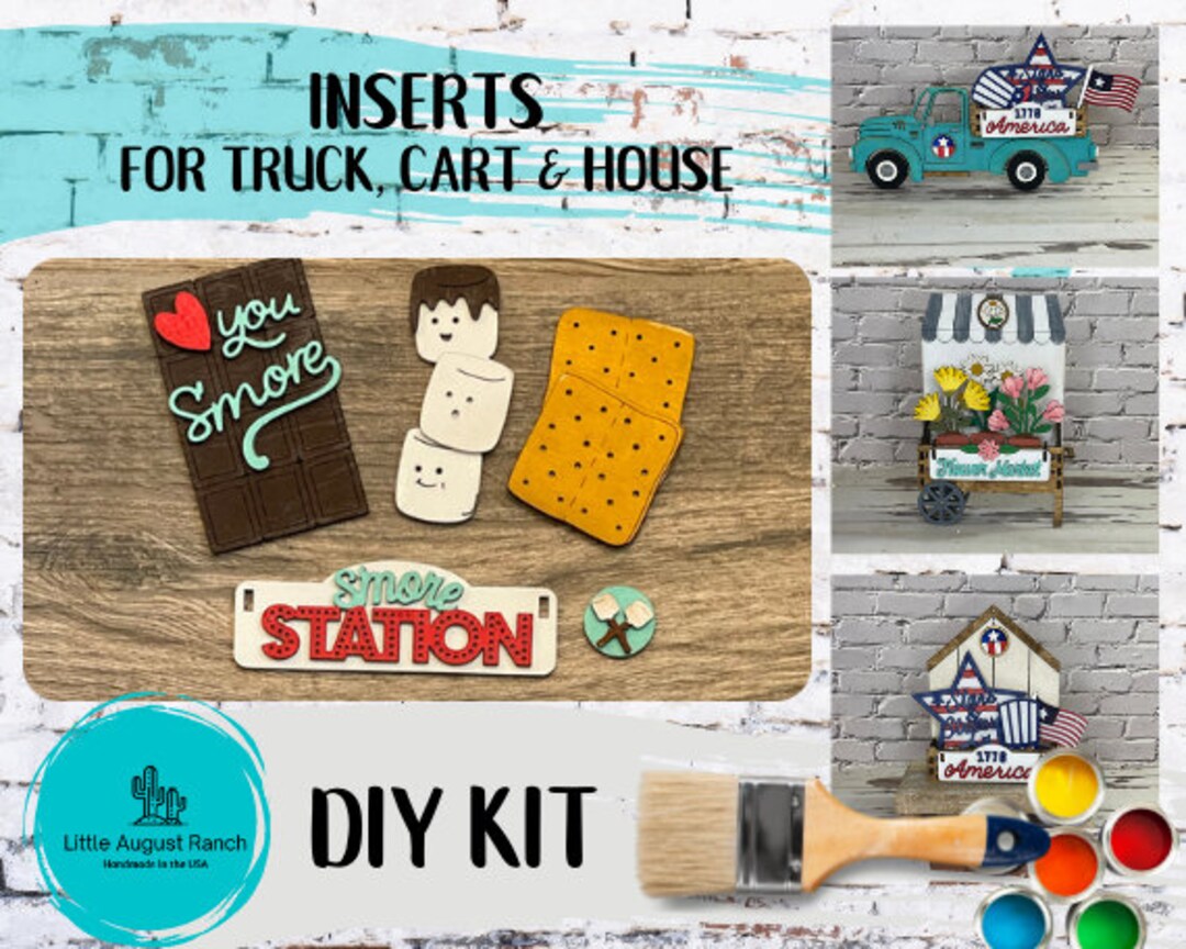 S'more Insert DIY -inserts for Interchangeable Inserts - Tiered Tray ...