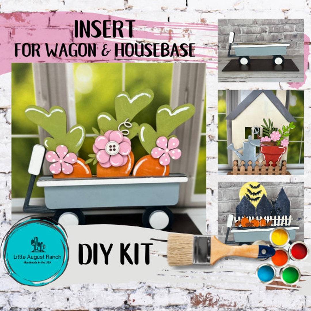 Carrot Insert for Interchangeable Wagon and House - Wood Blanks for ...