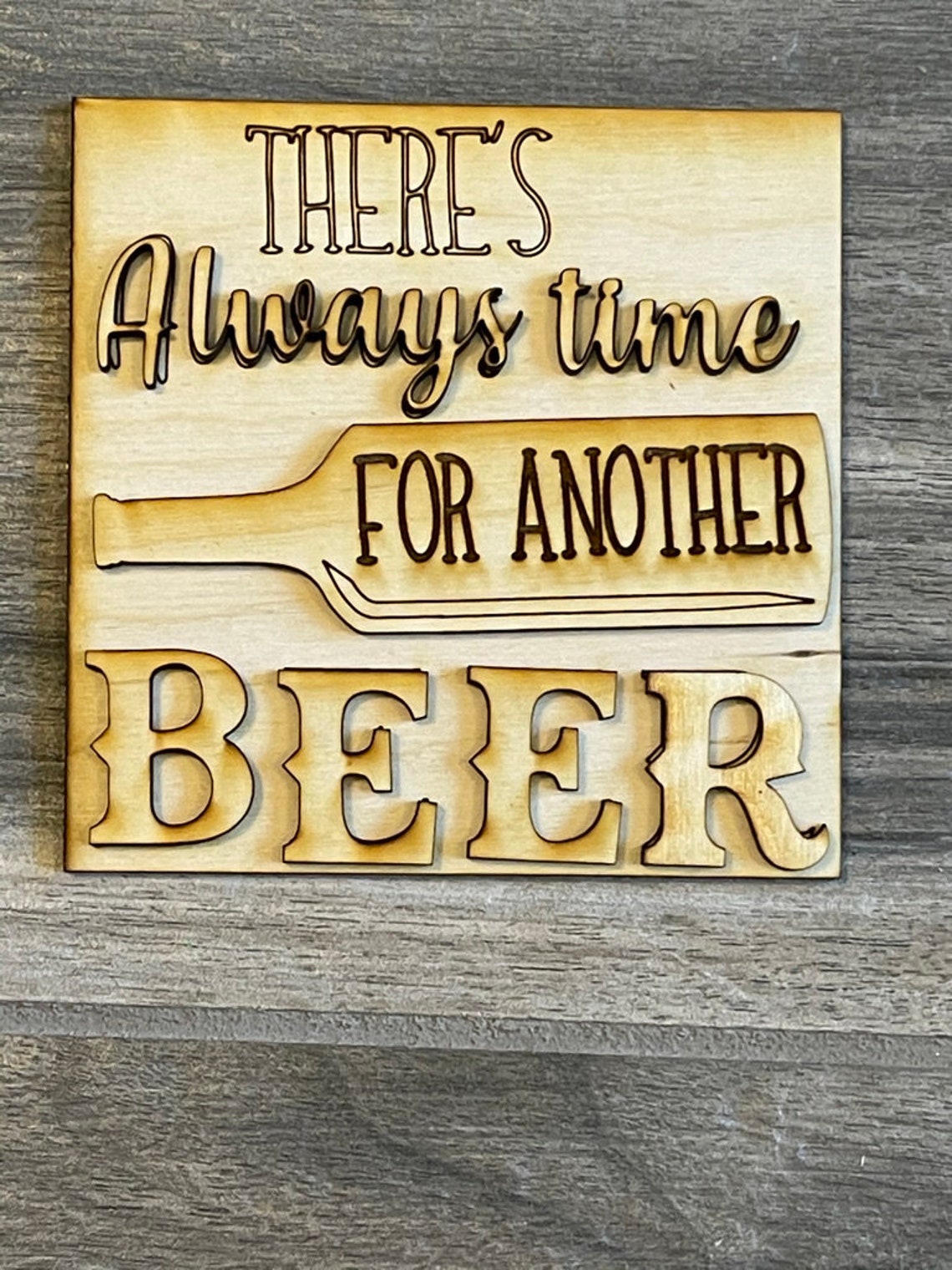 Tiered Tray Beer - DIY Leaning Ladder Insert Kit - Interchangeable 5 O ...