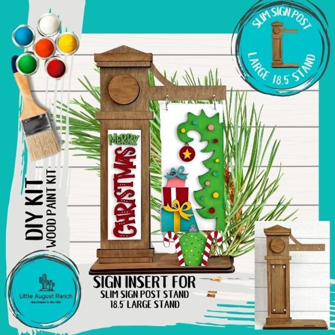 Whimsical Tree Add-on for Slim Sign Post Holder- DIY Wood Blanks for ...