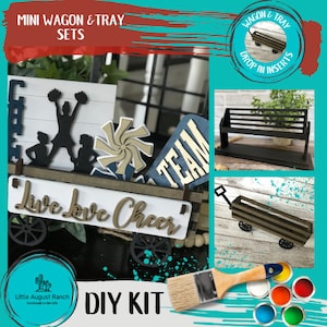 Cheer DIY Mini Tray Sets - Wood Blanks for Crafting and Painting - Etsy