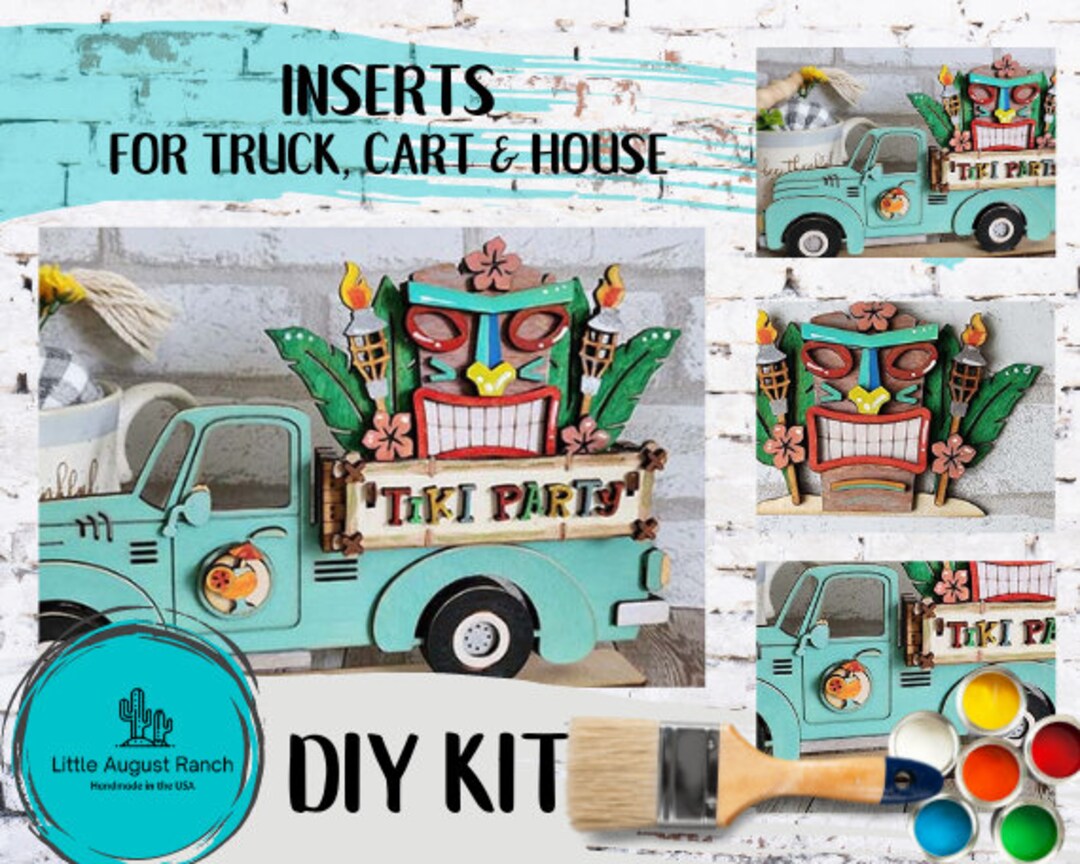 Tiki Party Insert DIY - Inserts for Interchangeable Bases ...