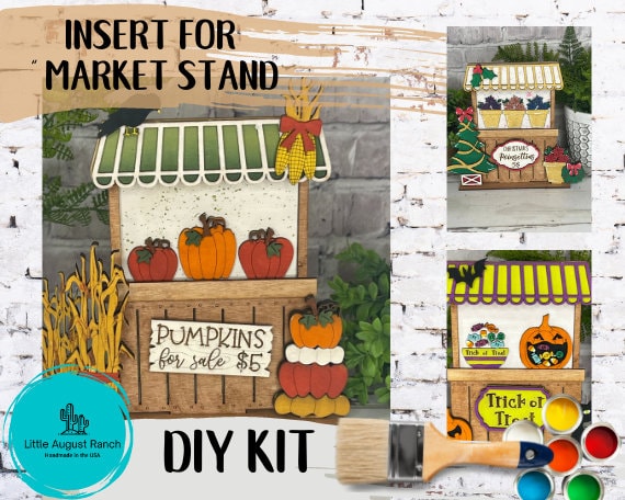 Harvest Market Insert for Market Stand DIY inserts for - Etsy