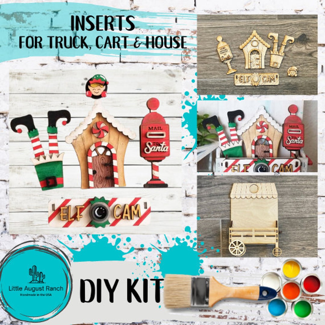 Elf Cam Insert DIY - Christmas Inserts for Interchangeable Inserts ...