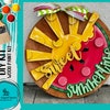July Word Collage DIY Wood Kit - Etsy