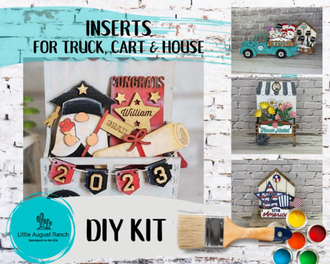 Graduation 2024 Insert DIY -inserts for Interchangeable Inserts ...