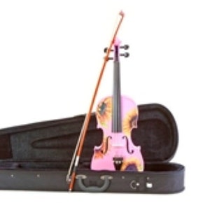 Sunflower Pink Glitter Violin Outfit, 4/4 - Etsy