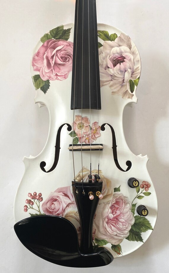 Rose Violin Electro Acoustic Outfit - Etsy