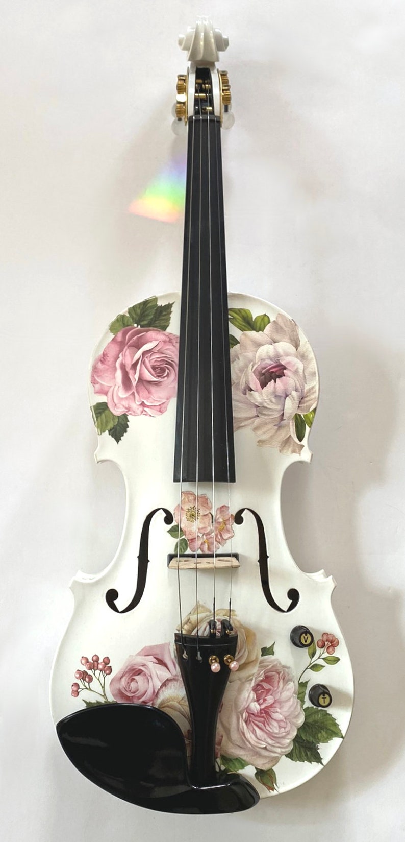 Rose Violin Electro Acoustic Outfit - Etsy
