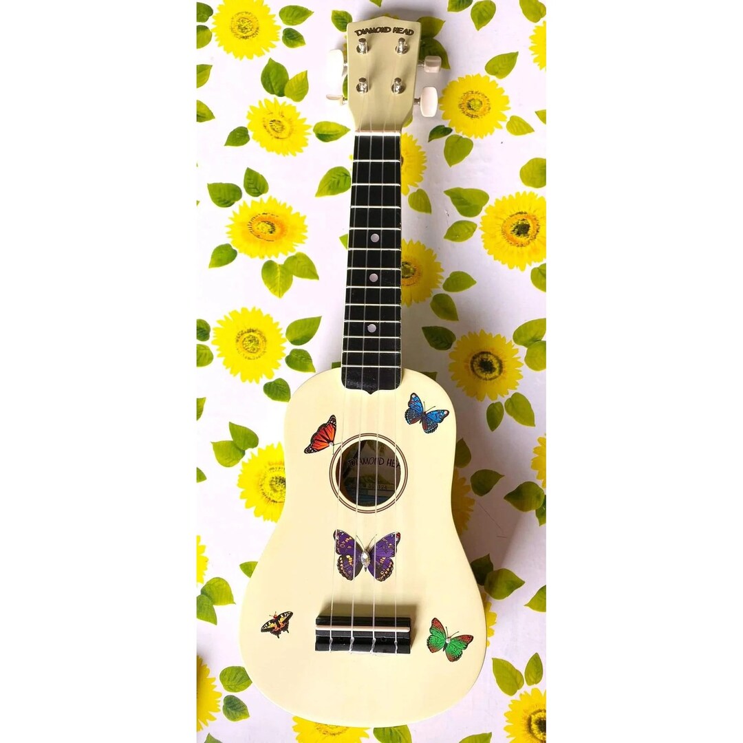 Rozanna's Butterfly Yellow Ukulele - Etsy