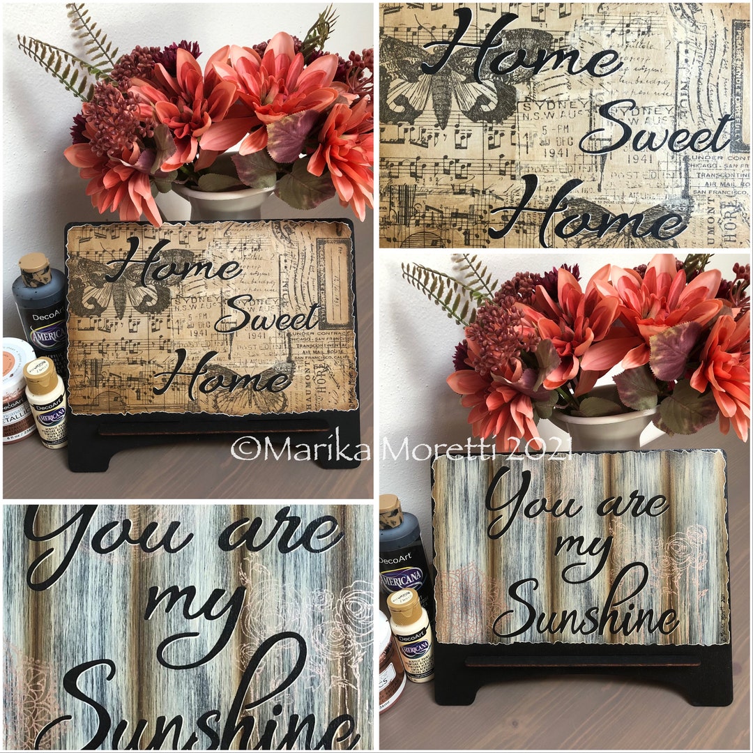Country Painting Epattern - Welcome Home Tablet - Marika Moretti ...